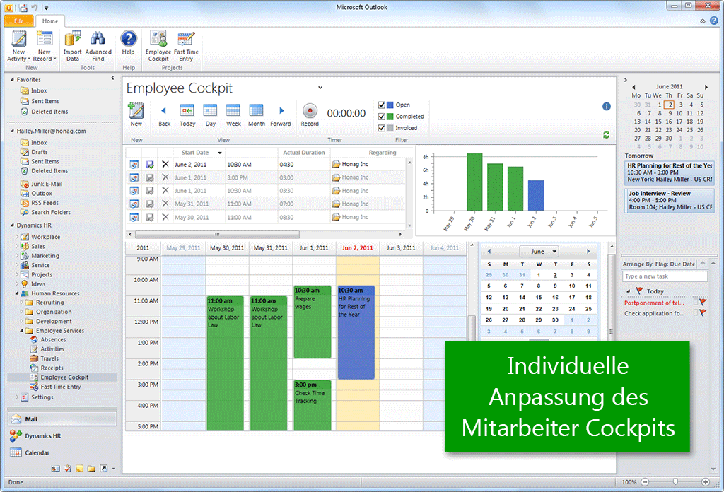 Feature Overview HR Management in Microsoft Dynamics 365