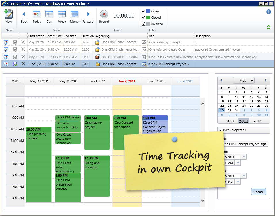 Employee Self-Service in Microsoft Dynamics 365